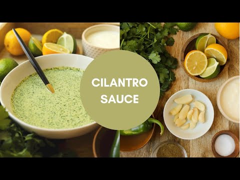 Cilantro Garlic Sauce Recipe: Easy and Flavorful!